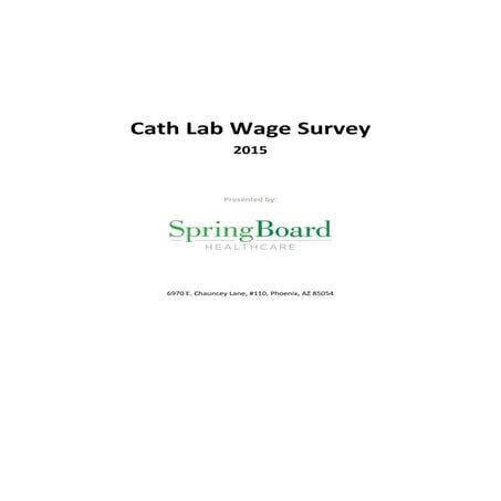 Cath-Lab-Wage-Survey-2015-final | PDF