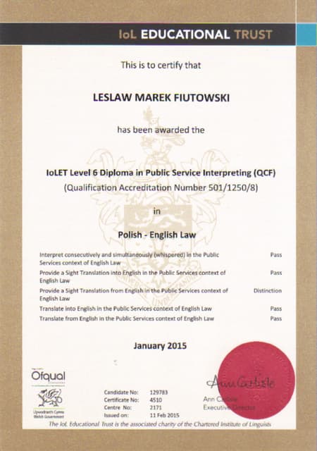 Diploma MSc Agriculture translation | PDF