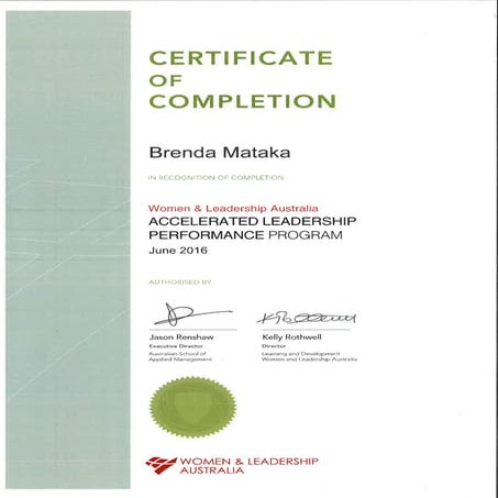 Accelerated Performance Certificate | PDF