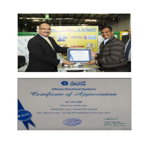 5S achievement award in 2011 | DOCX