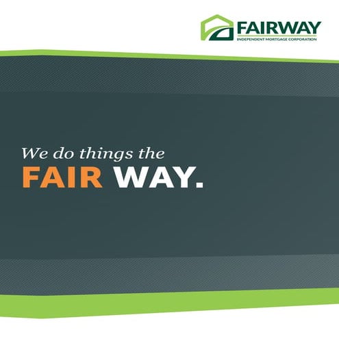 2016- The Fairway WAY! | PDF