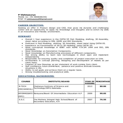 Balaji Resume | DOCX