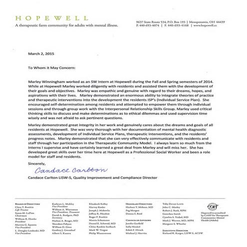 Hopewell reference letter 3.2.2015