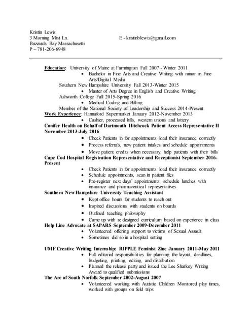 Resume of Lu (Annie) Gao | PDF