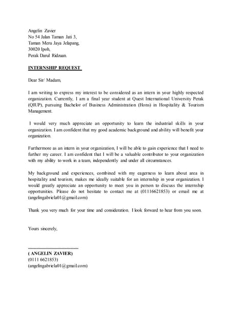 PhD Senate Letter | PDF