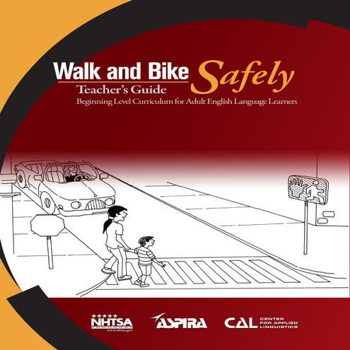 Walk and Bike Safely | PDF | Adult Education | Education