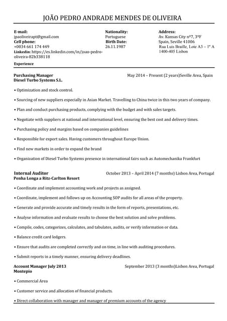 Resume mrs leila bouamatou | PDF