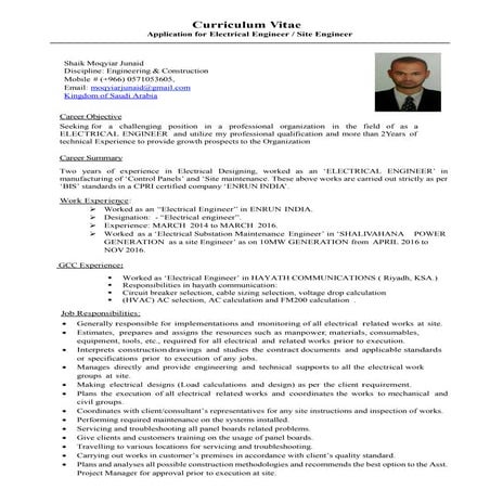 junaid cv | PDF