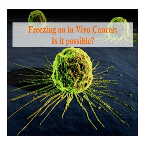 freezing Cancer | PDF