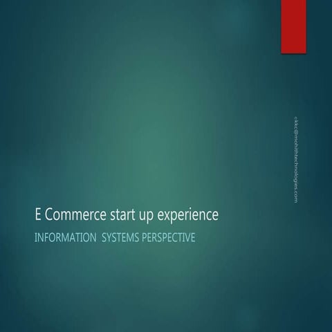e commerce _start up | PPT