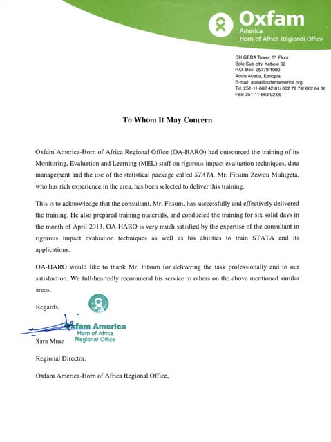 USACE_Reference Letter | PDF