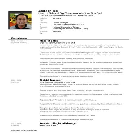 Teo Jackson (Celcom) | RTF