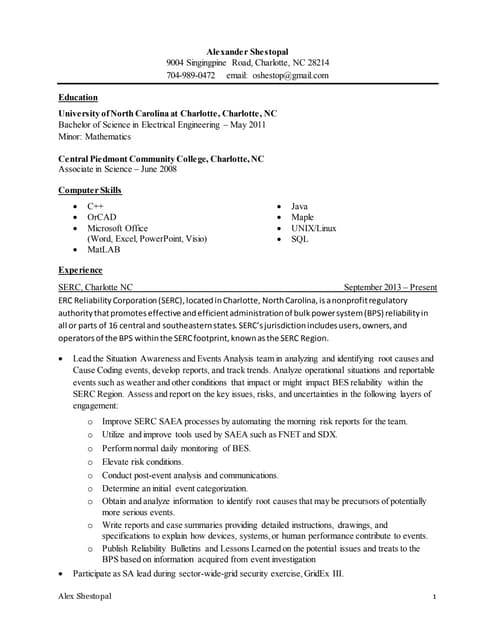 Jake resume | DOCX