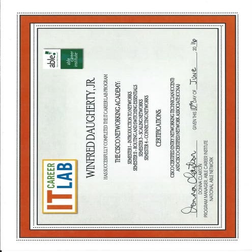 ITCL Completion 061016 | PDF