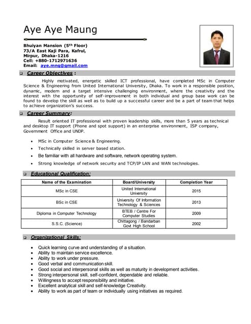 Copy of CURRICULUM VITAE FOR SHAFT | DOCX