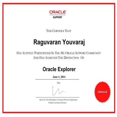 ExplorerCertificate | PPT