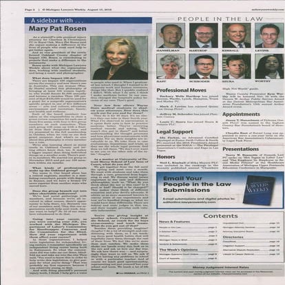 Side Bar with Mary Pat Rosen | PDF