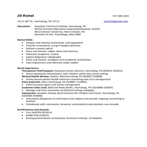 Jill Rishel resume version 1 | DOCX