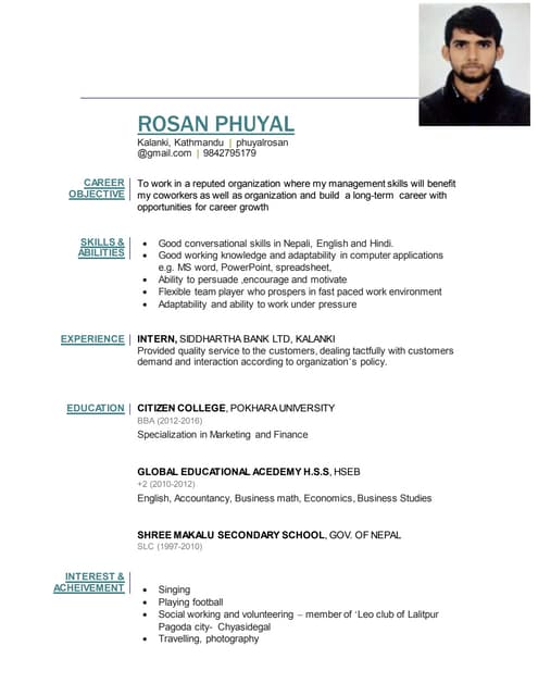 RESUME TRINSALAZAR | PDF | Business | Business and Finance