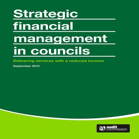 Strategic financial management report (AC) | PDF