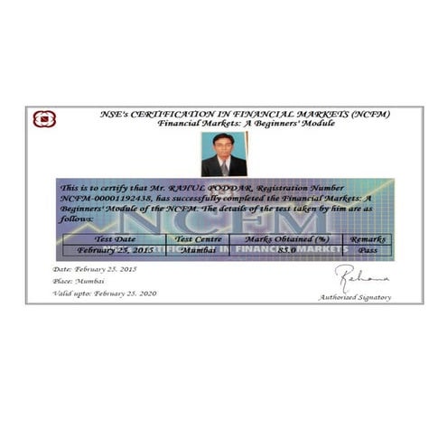 nse_certificate | PDF