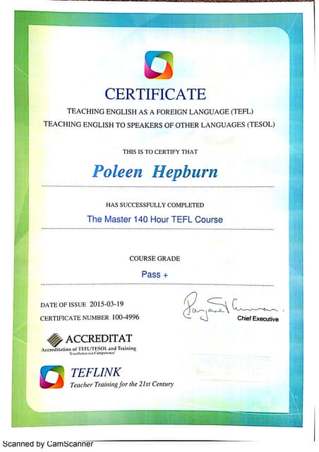 SACE Certificate | PDF