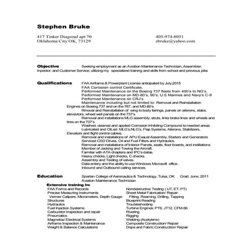 sb resume | PDF