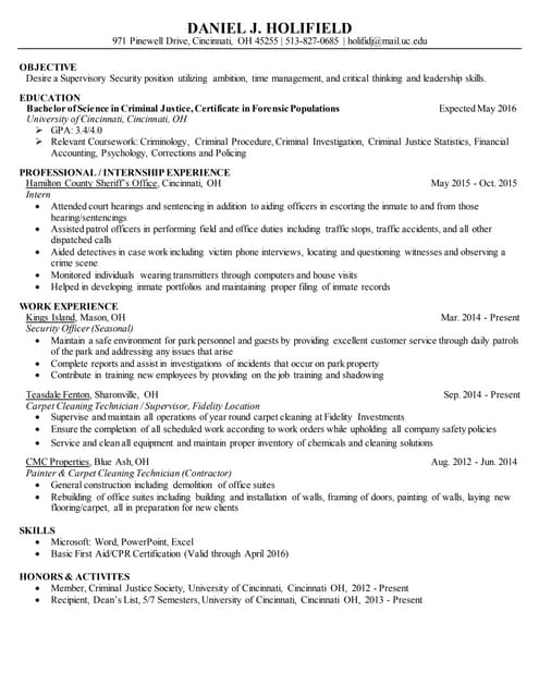 Official Resume | PDF