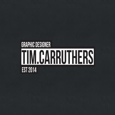 Tim Carruthers PDF Portfolio 2015 EMAIL_5MB | PPT
