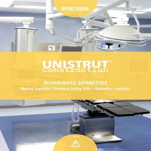 Unistrut Construction Brochure | PDF | Construction Industry | Industries