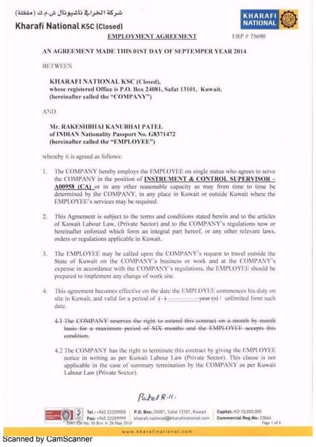 Petrofils service certificate | PDF