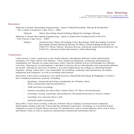 Marco Porras Resume | PDF