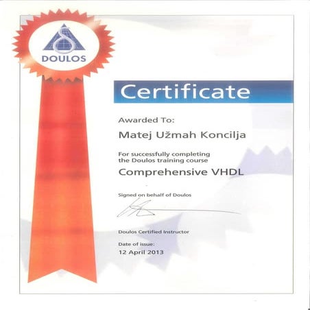 Doulos_ContinuousVHDL | PDF