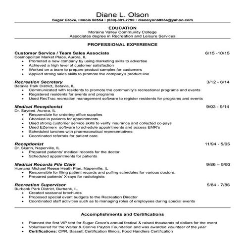 Resume | DOC