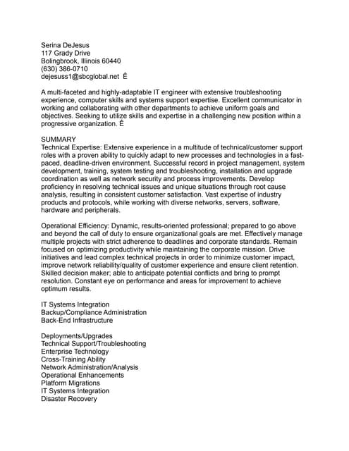 Jason Rauch Resume | PDF