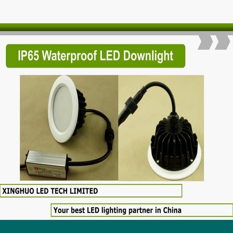 Waterproof LED Downlight-IP65 | PDF