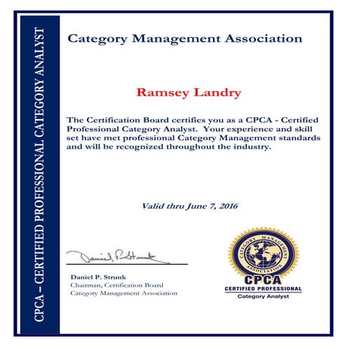 Landry, Ramsey CPCA | PDF