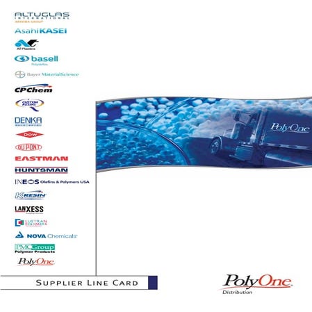 PolyOne Distribution Linecard 12-2006 | PDF