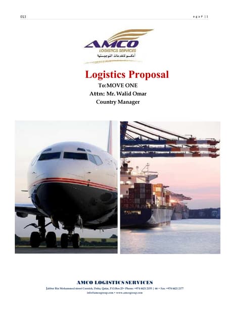 Air & Ocean Freight Operations | PPT