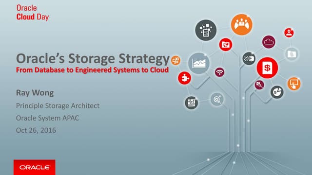 C6 Oracles Storagestrategyfromdatabasestoengineeredsystemsto