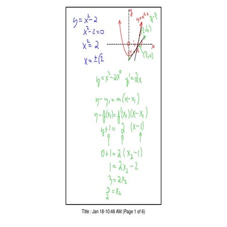 AP Computer Science C6X13 Calculus Notes on Newton's Method | PPT