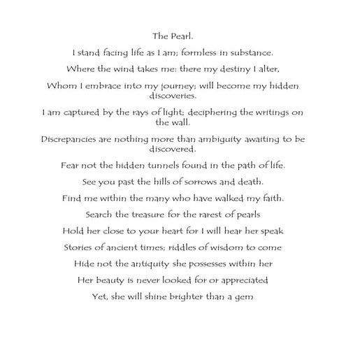 The Pearl | DOCX