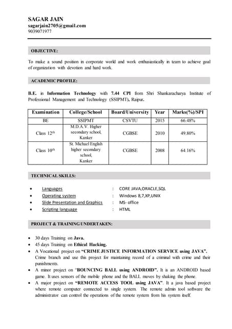 CERTIFICATE RESUME | PDF