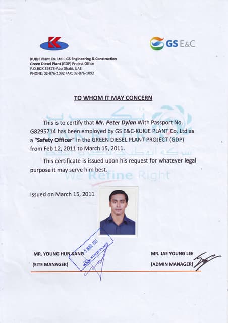 KN Appreciation Cert | PDF