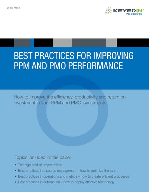 P3M - Project, Program, Portfolio Management Framework | PDF | Computer ...