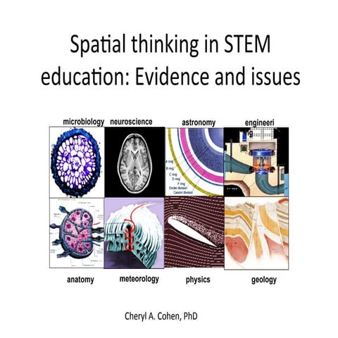 Spatial thinking in STEM | PPT