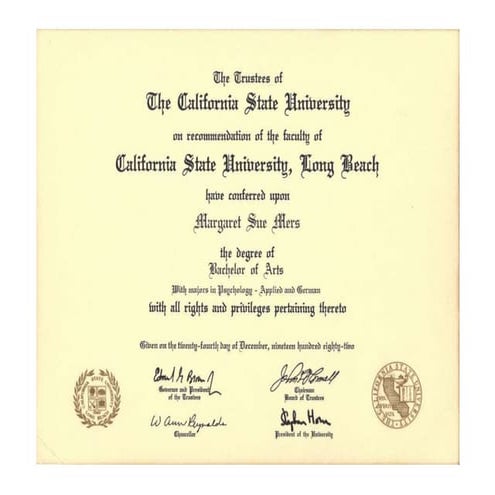 CSULB BA DIPLOMA | DOCX