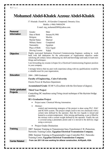 Raafat_CV | DOC