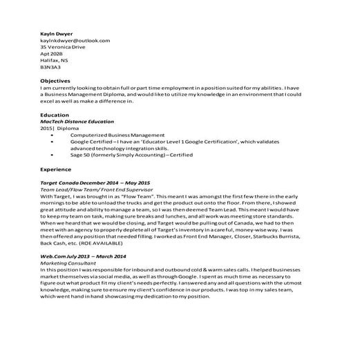 MacKenzie Walker-Resume | PDF