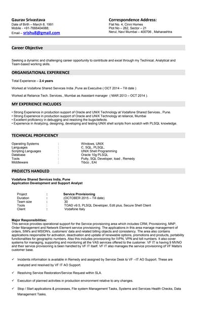 puja resume | DOCX | Computer Networking | Computing